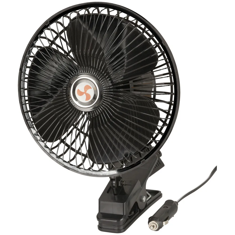 Dual 100mm 12V Fans with Clamp Mount | Jaycar Australia