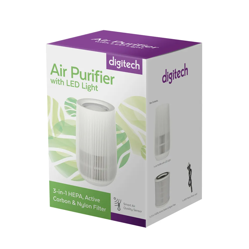 Air Purifier with LED Light | Jaycar Australia