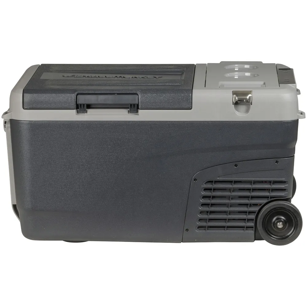25L Brass Monkey Portable Fridge/Freezer with Wheels and Dual Battery ...