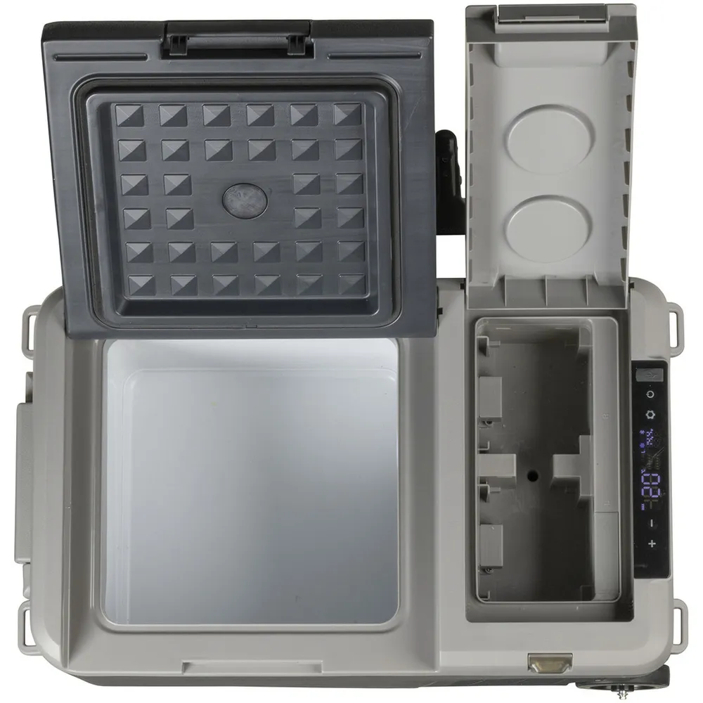 25L Brass Monkey Portable Fridge/Freezer with Wheels and Dual Battery ...