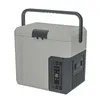 18L Brass Monkey Portable Fridge/Freezer with Carry Handle and Battery ...