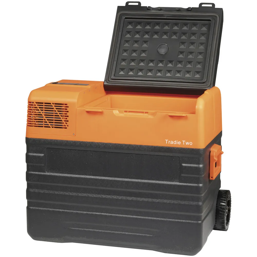 52L Rovin Portable Fridge or Freezer with Handle + Wheels, Solar ...