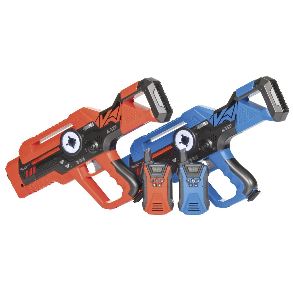 Laser Tag Battle Gun and Walkie Talkie 2 Pack | Jaycar Australia