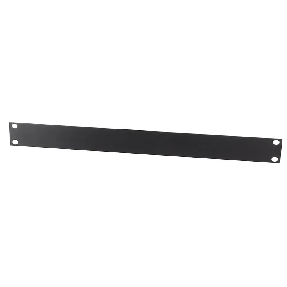 ALuminium 44mm (1U) Rack Cabinet Panel - Black Finish | Jaycar Australia
