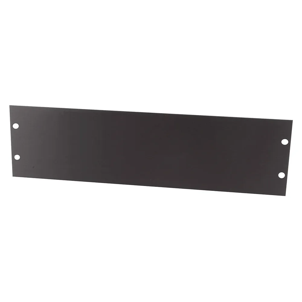 ALuminium 44mm (1U) Rack Cabinet Panel - Black Finish | Jaycar Australia