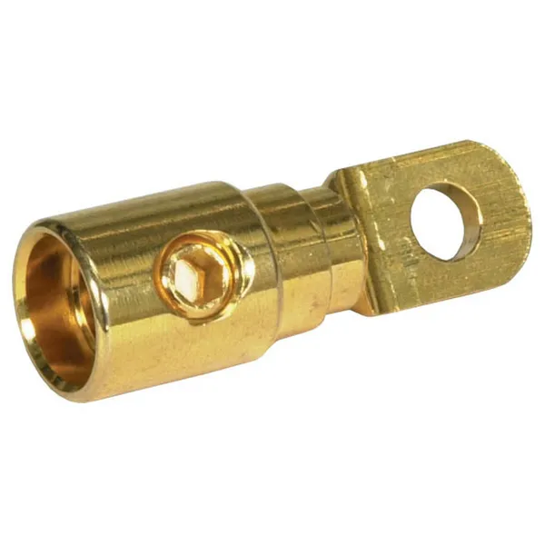 Gold Battery Terminal - Screw type | Jaycar Australia