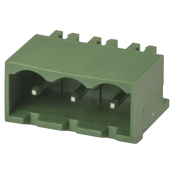 3 Pole PC Mount Pluggable Terminal Block Socket - 5.08mm | Jaycar Australia