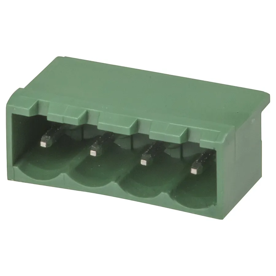 4 Pole PC Mount Pluggable Terminal Block Socket - 5.08mm | Jaycar Australia