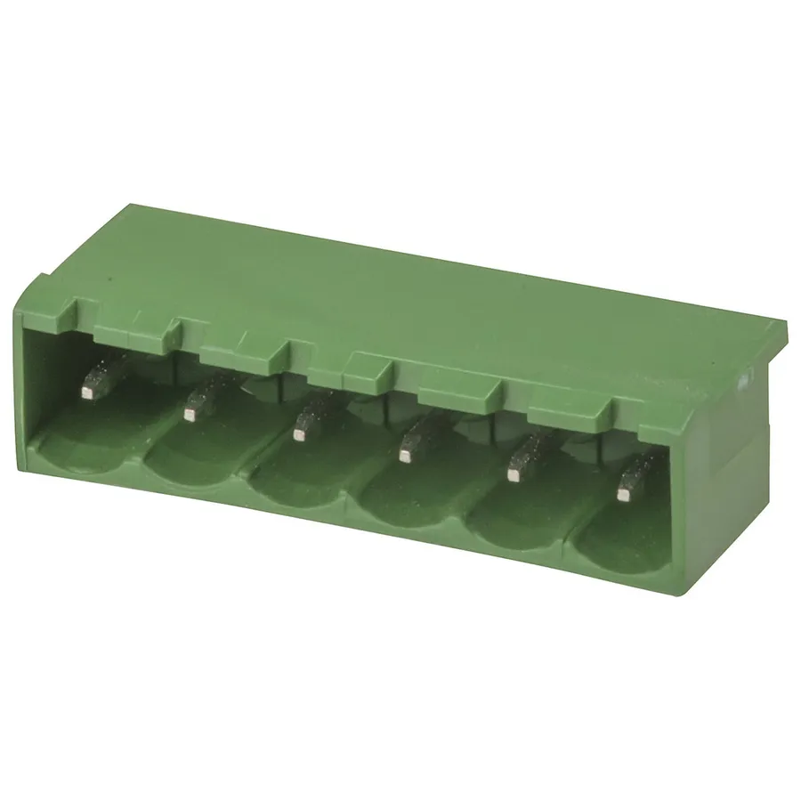 6 Pole PC Mount Pluggable Terminal Block Socket - 5.08mm | Jaycar Australia