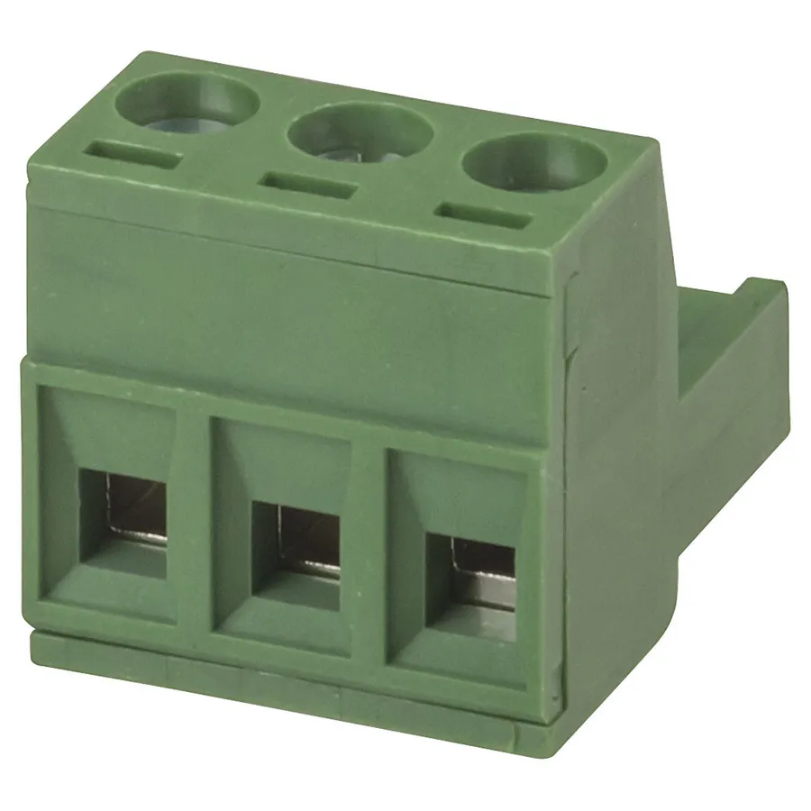 3 Pole PC Mount Pluggable Terminal Block Socket - 5.08mm | Jaycar Australia