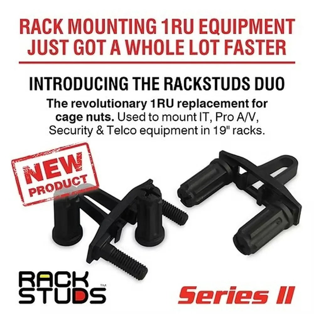 Rackstuds Series 1RU 50 pack | Jaycar Australia