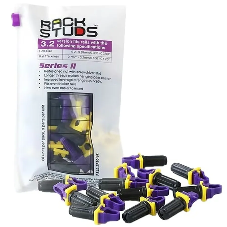 Rackstuds 3.2mm 20 pack | Jaycar Australia