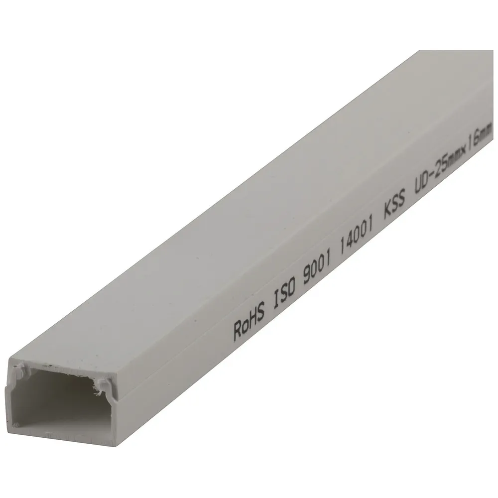 Rectangular Cable Duct - 25 x 16mm - 1m | Jaycar Australia