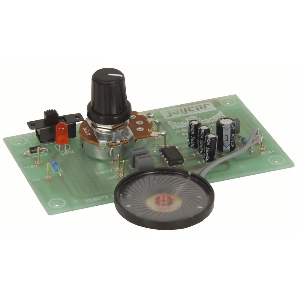 Short Circuits Three Project - The Champ Amplifier | Jaycar Australia