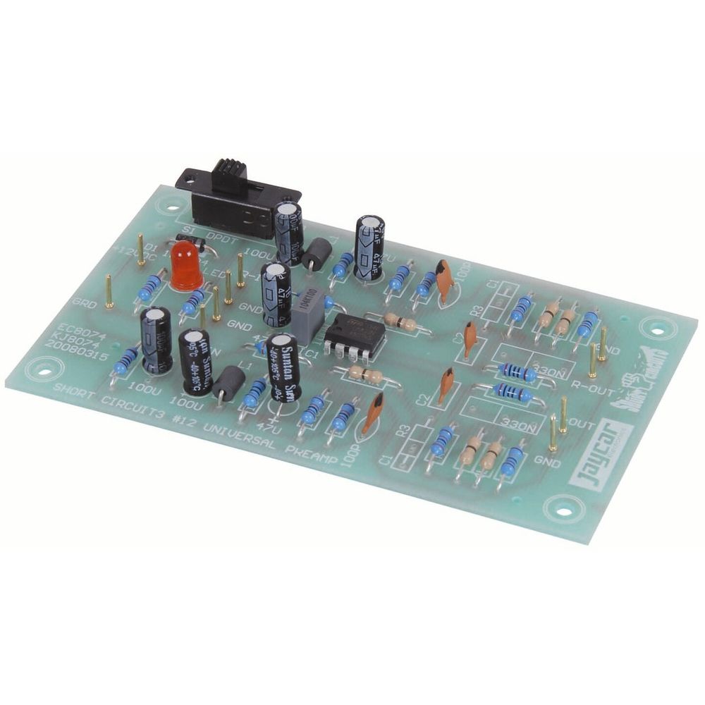 Universal Stereo Preamplifier Kit | Jaycar Australia
