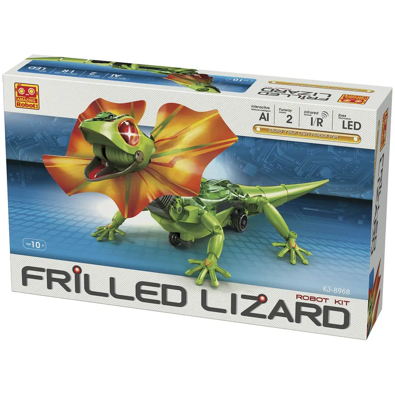 Frilled Lizard Robot Kit with IR Sensor | Jaycar Australia
