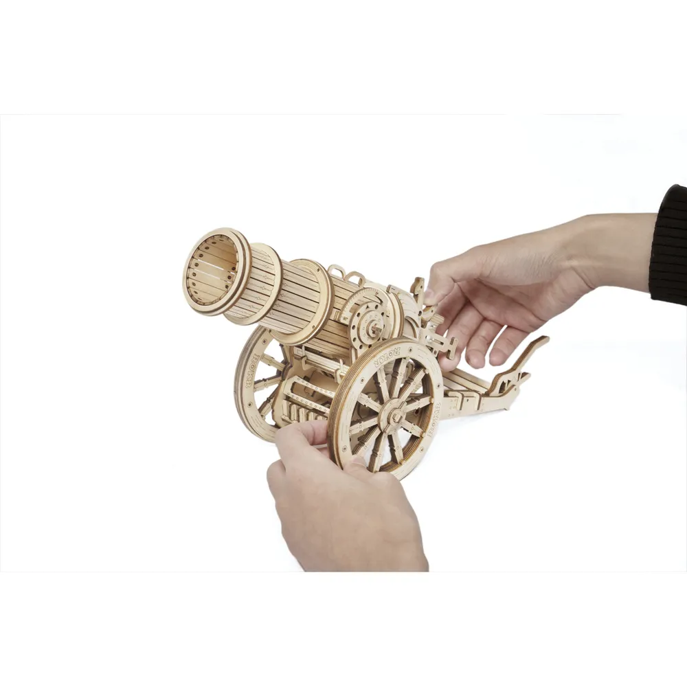 Medieval Cannon Wooden Construction Kit | Jaycar Australia