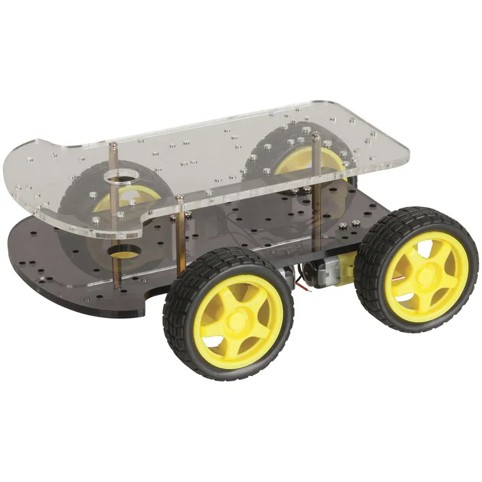 2 Wheel Drive Motor Chassis Robotics Kit | Jaycar Australia
