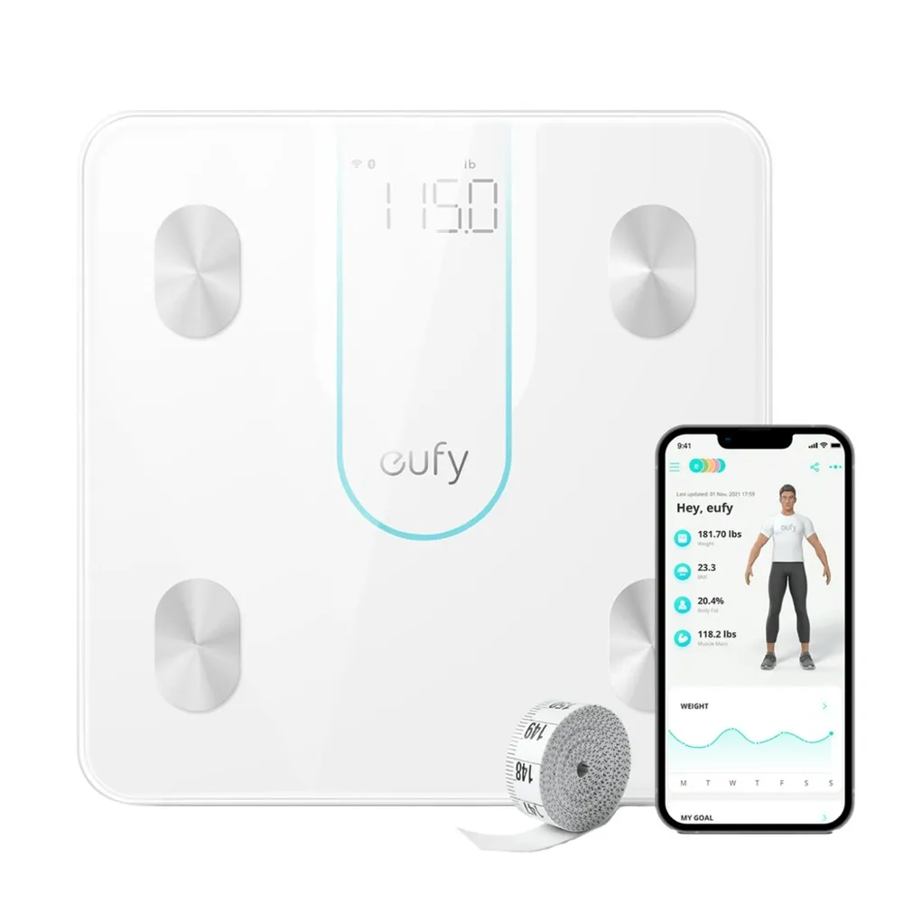 Eufy Smart Scale P2 White | Jaycar Australia
