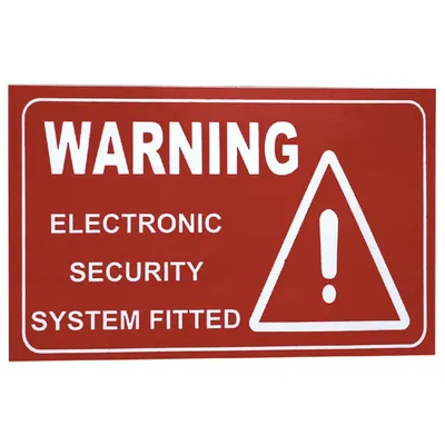 Security Signs | Jaycar Australia