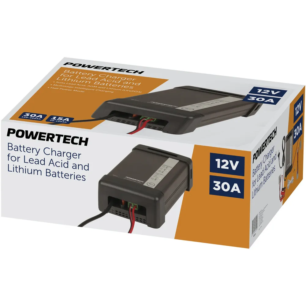 Multi-Stage Charger for Lithium and Lead Acid Batteries 12V 30A ...