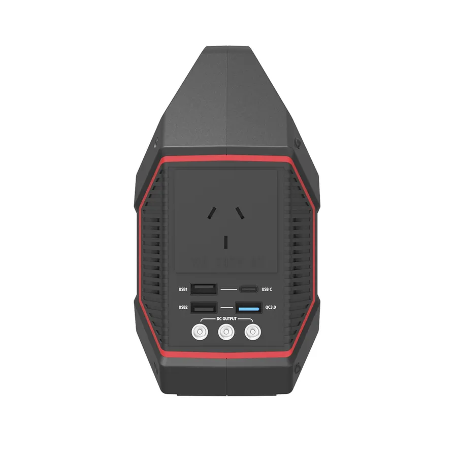 Powertech Portable 155W Power Centre with 100W Inverter and Digital ...