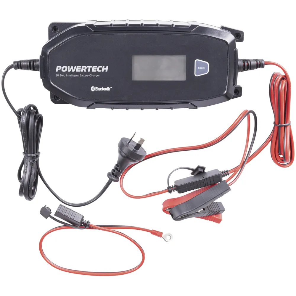 12VDC 7.5A 10-Step Bluetooth® Intelligent Lead Acid and Lithium Battery ...