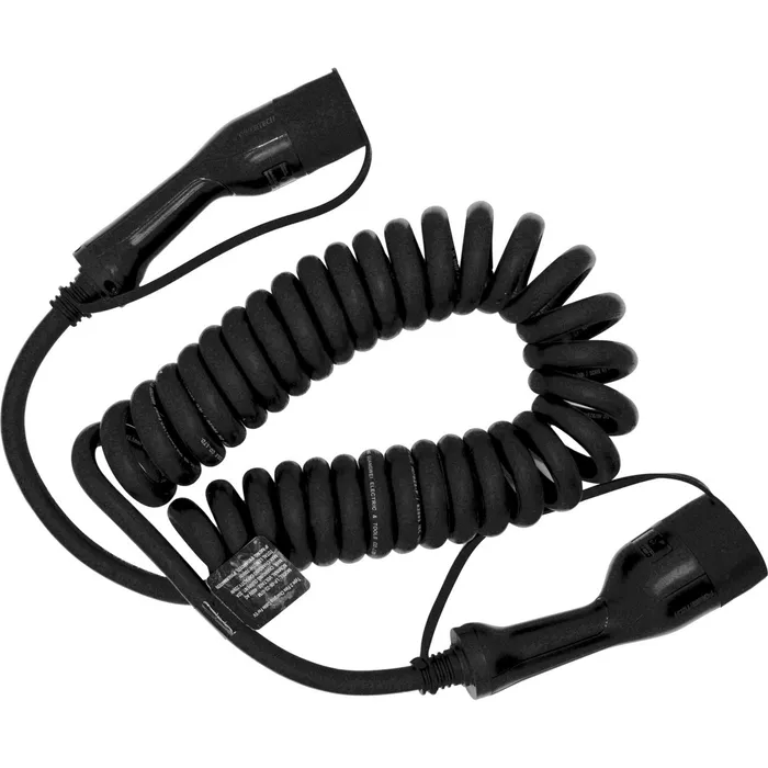 Type 2 Type 2 Coiled AC EV Charging Cable 7M 22kW | Jaycar Australia