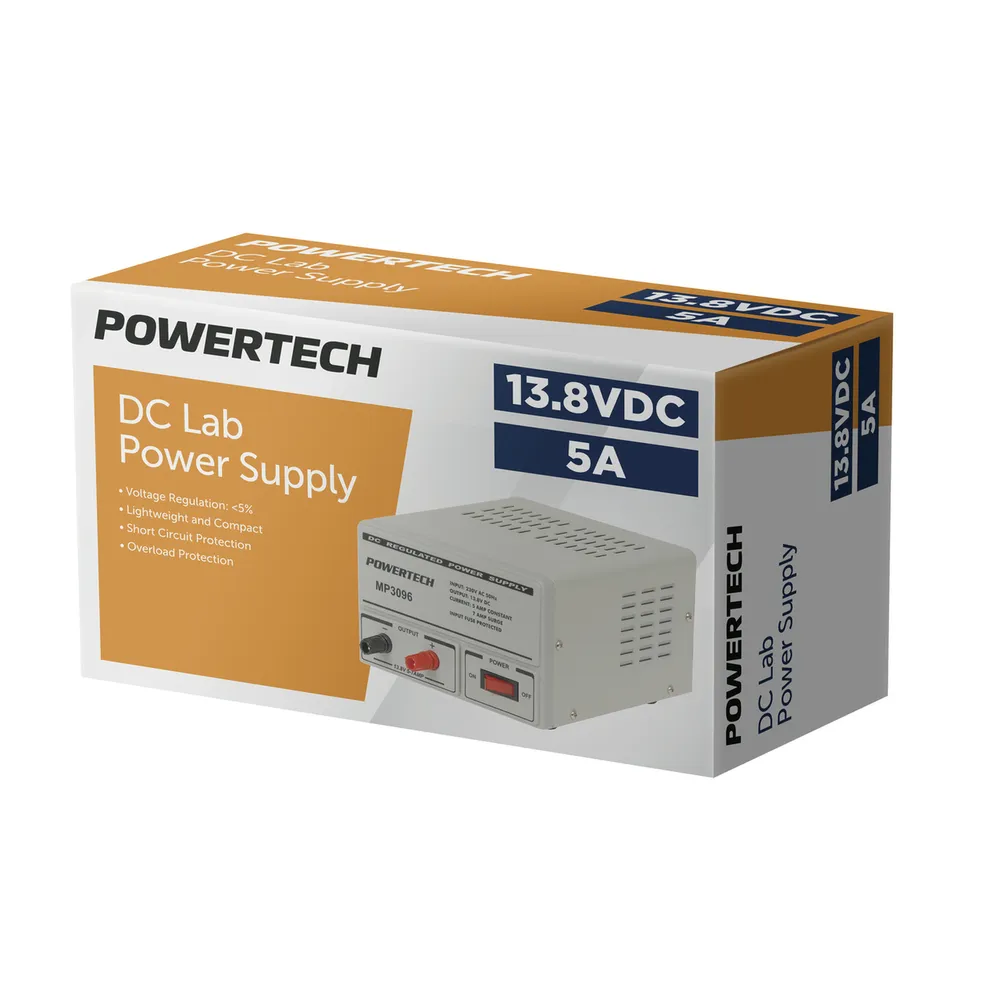 13.8 Volt 5 Amp DC Lab Power Supply | Jaycar Australia