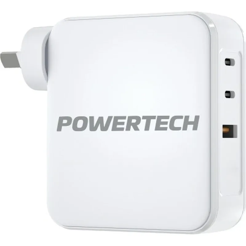 140W Dual USB-C & Single USB-A Mains Power Adaptor | Jaycar Australia