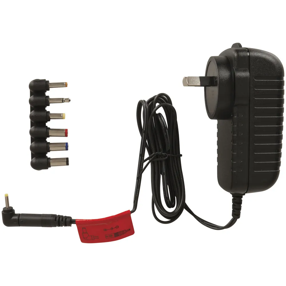 24V DC 1.25A Power Supply 7DC Plugs | Jaycar Australia