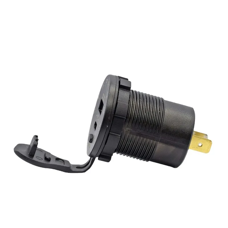 Fast Car Charger Converter 12V/24 DC to USBC 3.0 and 36W PD and On/Off ...
