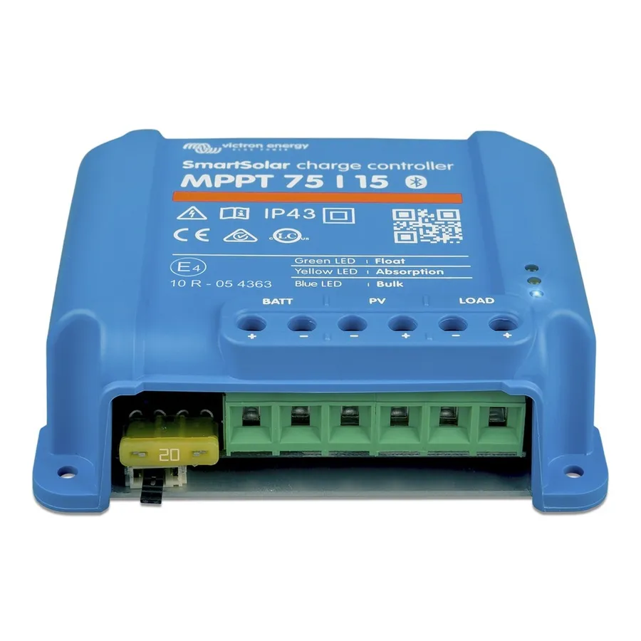 Victron SmartSolar Charge Controllers MPPT 75/15 - 12/24V 15A with load ...