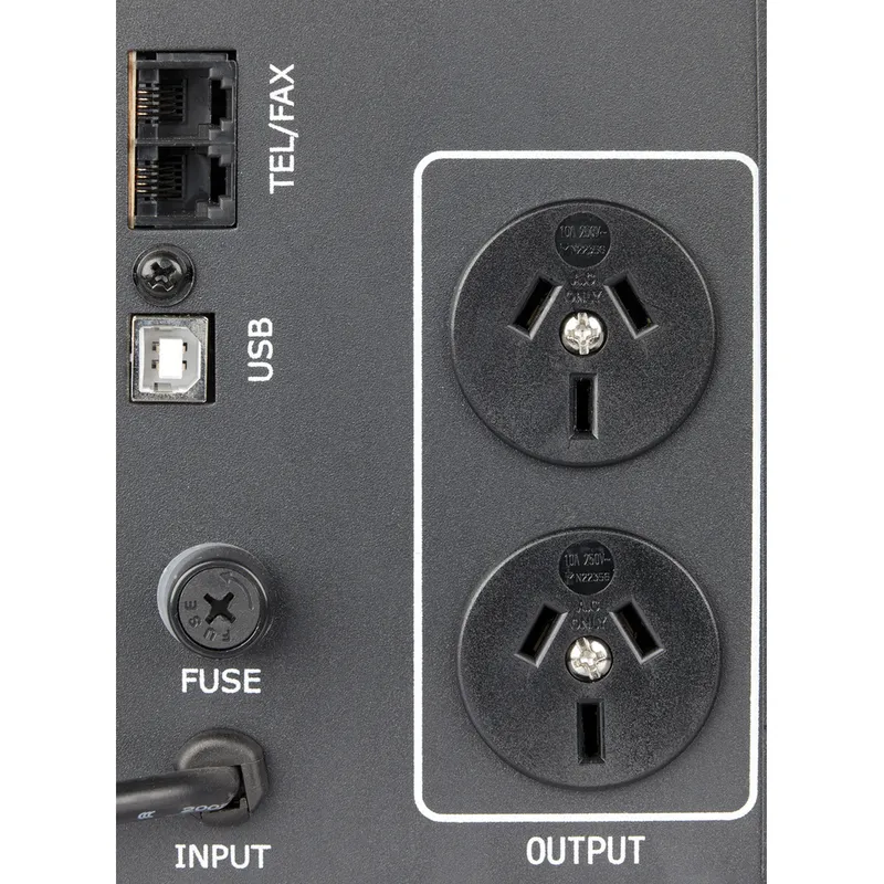 1500VA/900W 230VAC LCD Line Interactive UPS with USB | Jaycar Australia