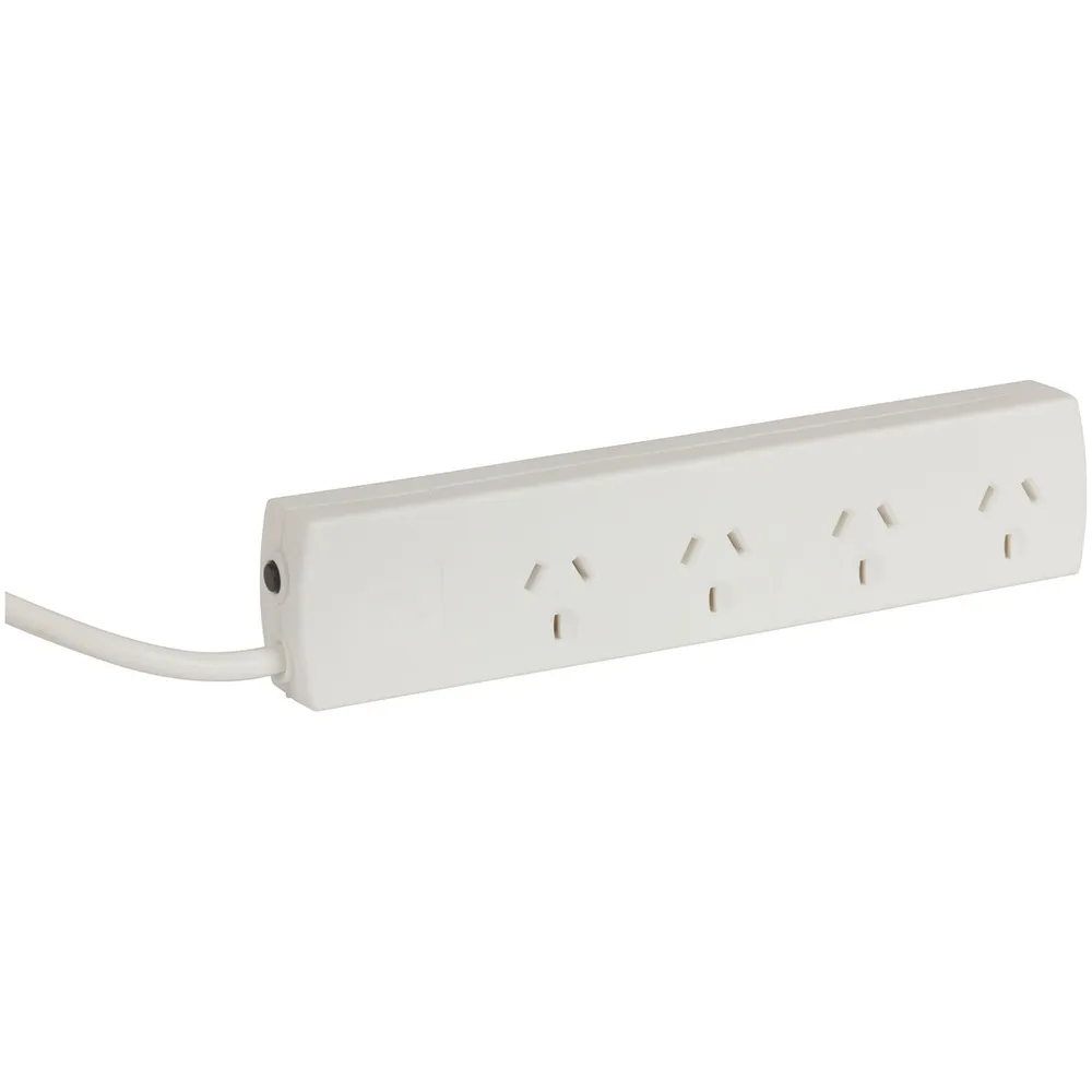 4 Way 240V Mains Power Board | Jaycar Australia