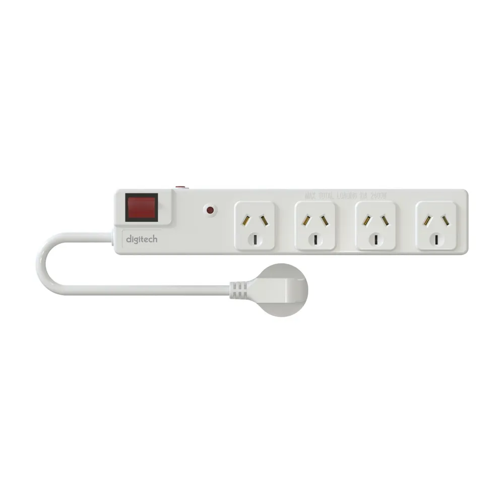4 Way Surge Protected Switch Power board | Jaycar Australia