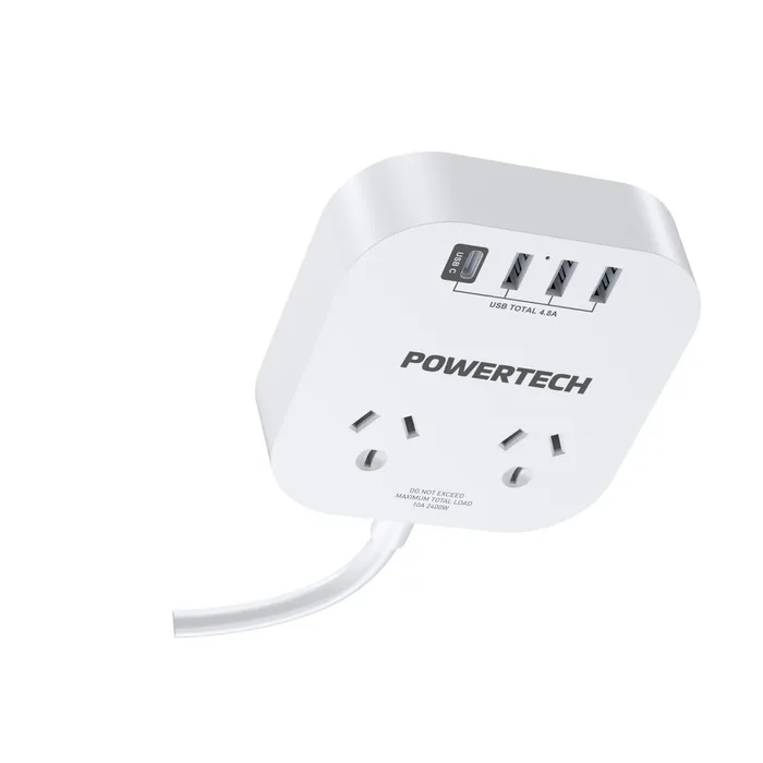 2 Way Desktop Power board- 4.8A | Jaycar Australia