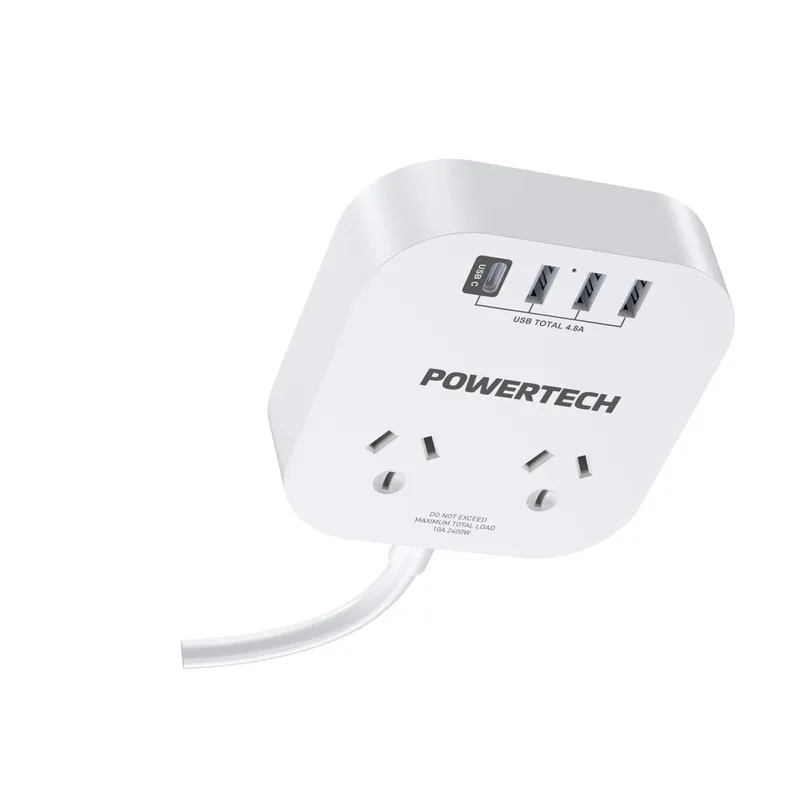 2 Way Desktop Power board- 4.8A | Jaycar Australia