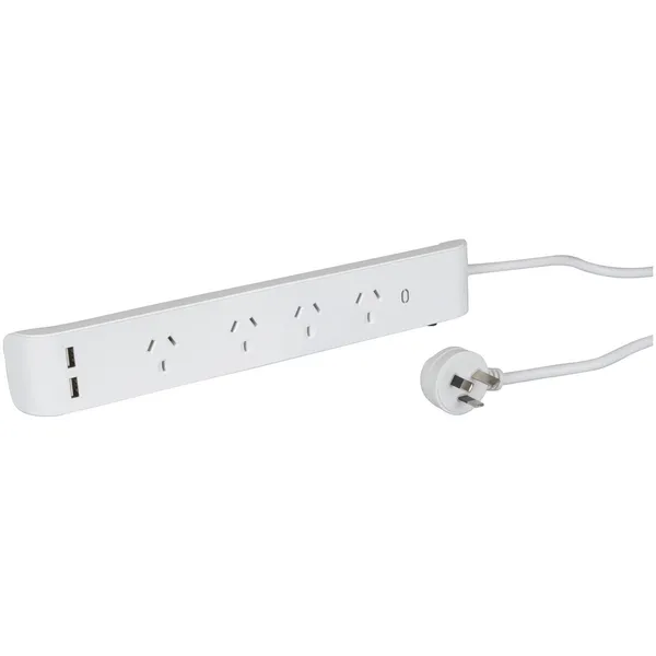 2 Way Powerboard with USB Charge Ports | Jaycar Australia