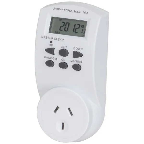 Mains Timer with LCD Display | Jaycar Australia