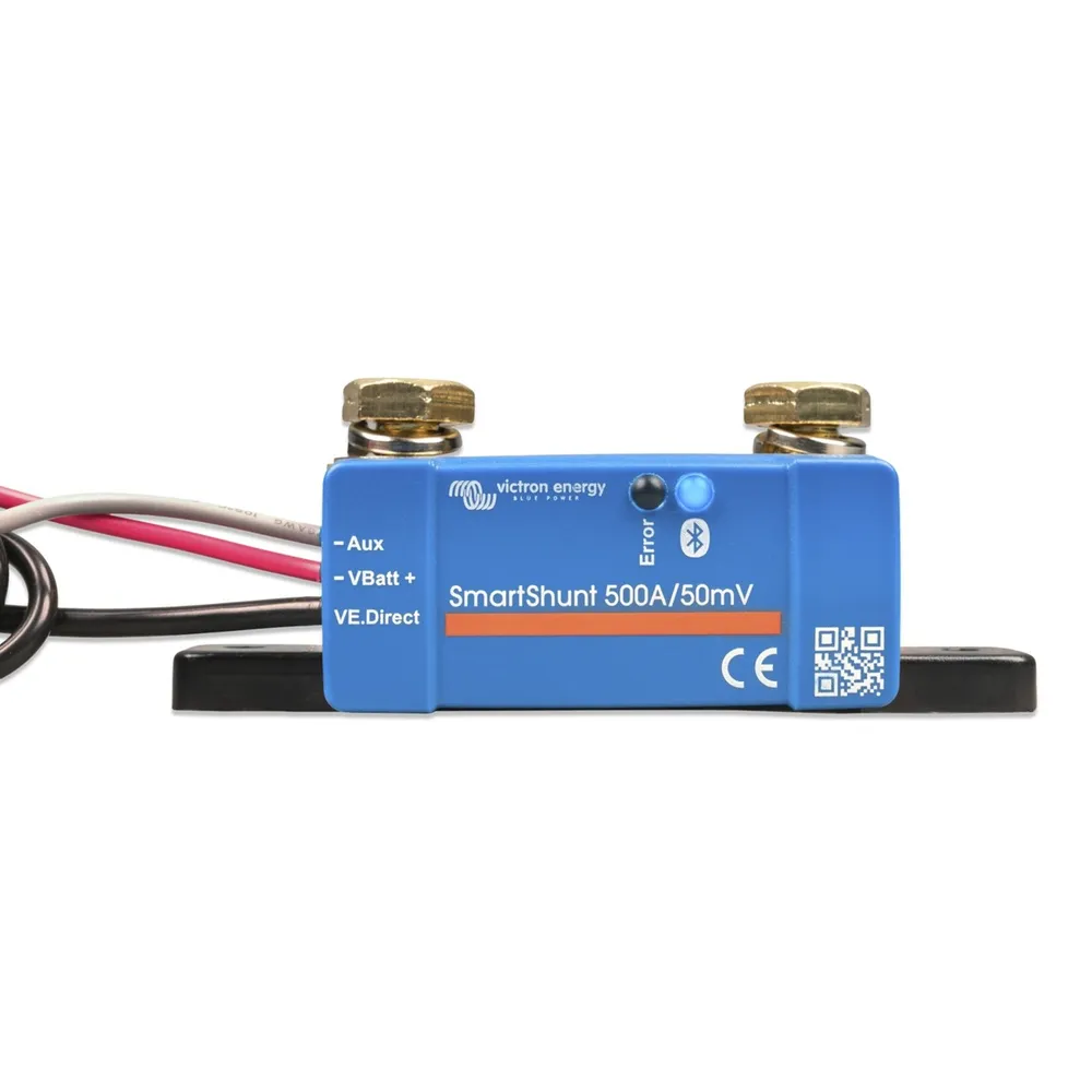 Victron Smart Shunt 500AMP/50MV IP65 with Bluetooth Connectivity | Jaycar Australia
