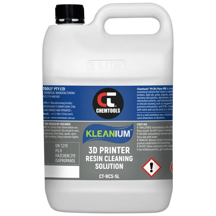 Kleanium 3D Resin Cleaning Solution 5L | Jaycar Australia