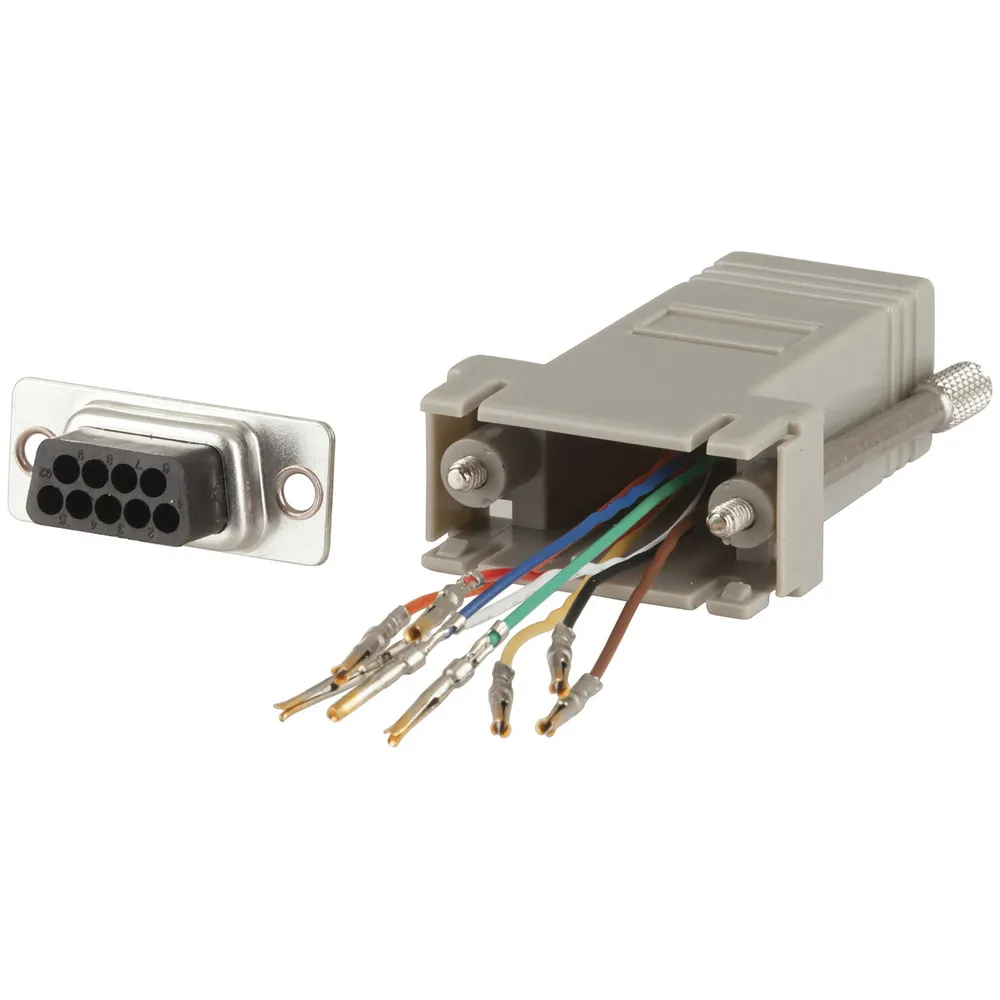 Right Angle DB9 Male to DB9 Female Adaptor | Jaycar New Zealand