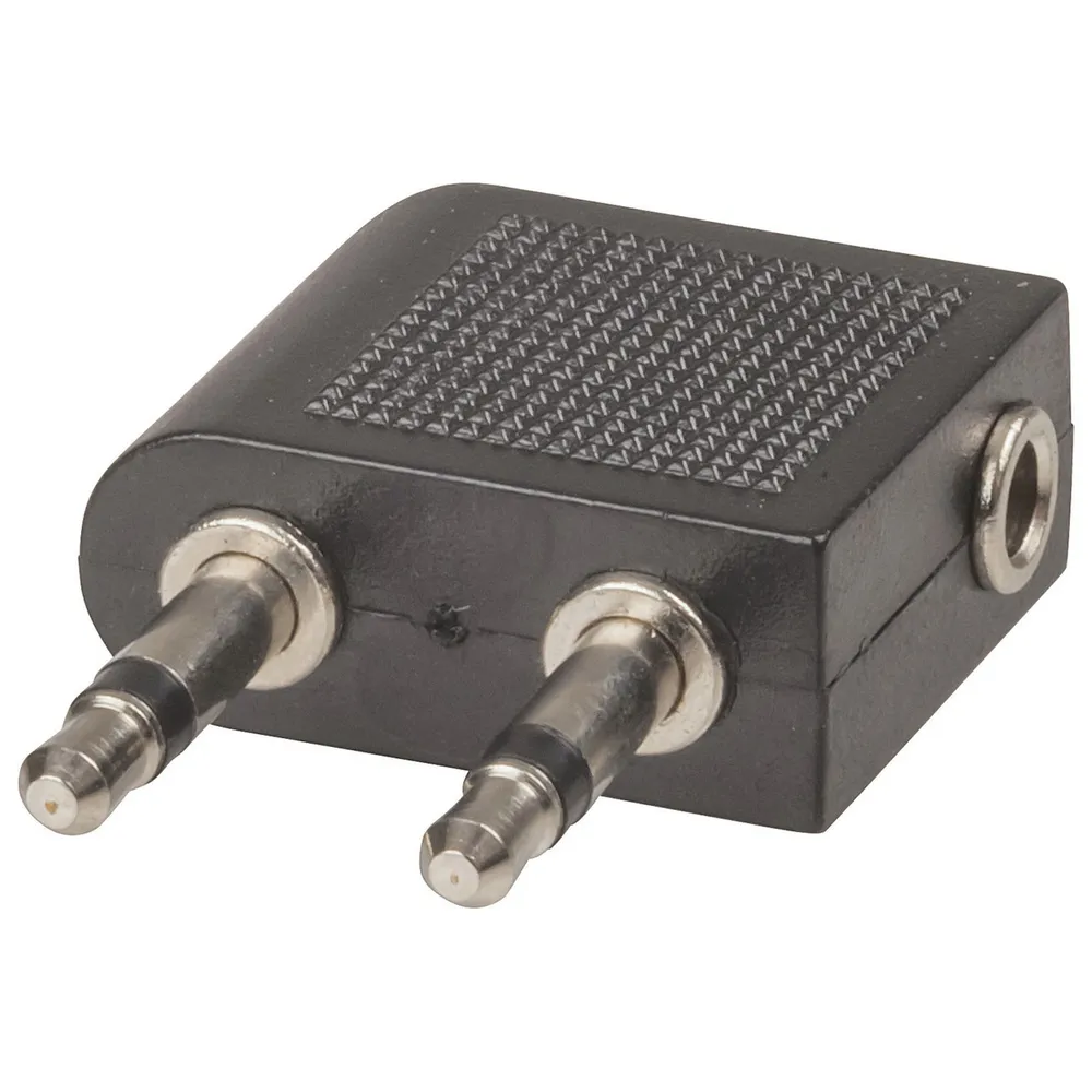 3.5mm Stereo Plug to 2 X 3.5mm Stereo Sockets Adaptor | Jaycar Australia
