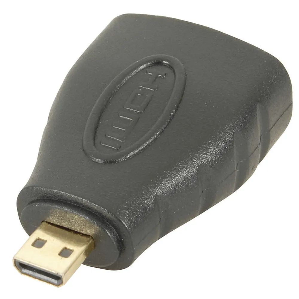 Micro HDMI Plug to HDMI Socket Adaptor | Jaycar New Zealand