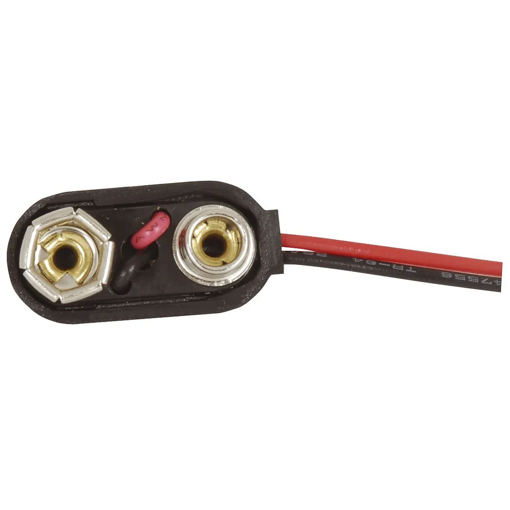 Very Best Quality T Safety 9V Battery Clip | Jaycar New Zealand