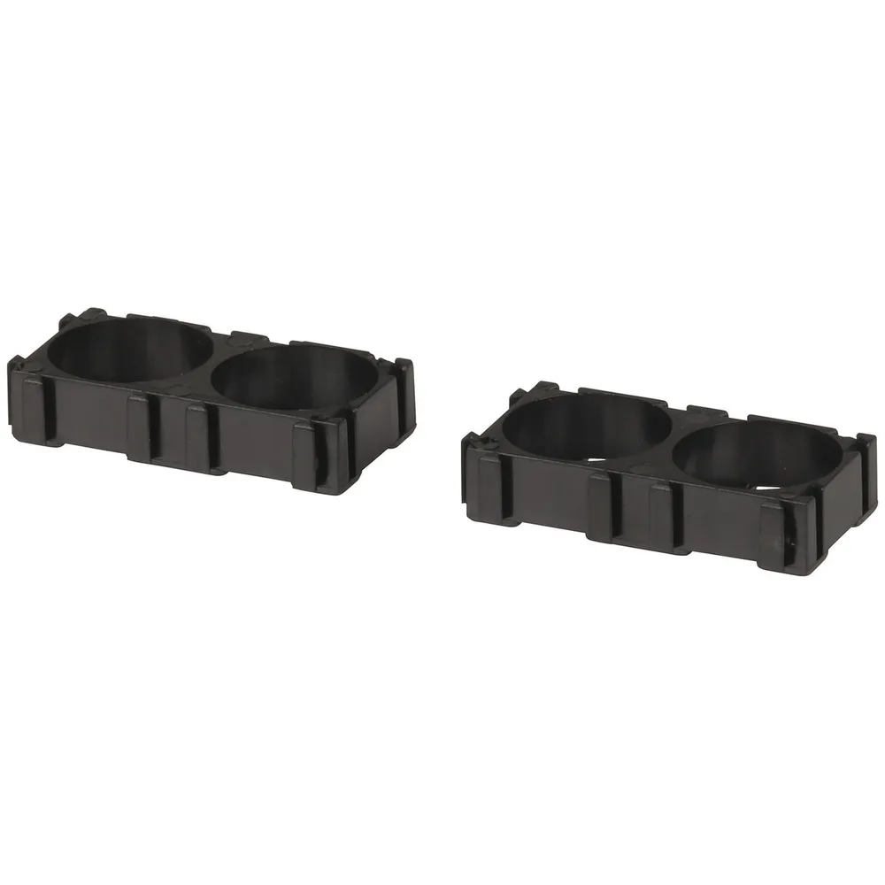 Dual 18650 Interlocking Battery Bracket - Pair | Jaycar Australia