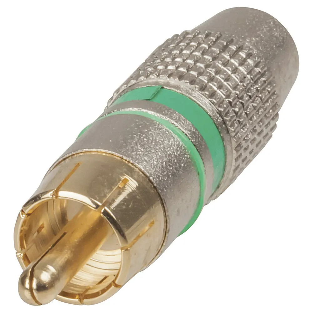 Quality Gold RCA Plugs - Red | Jaycar Australia