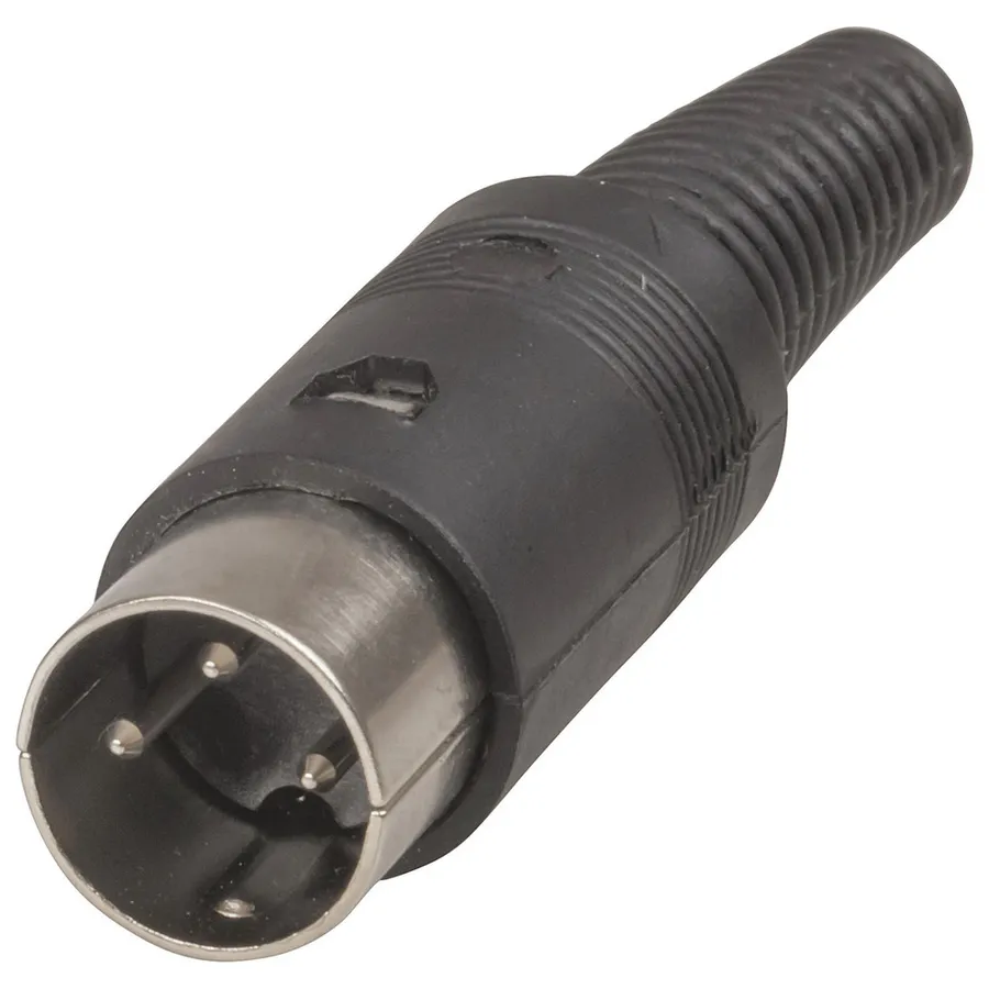 3 Pin DIN Line Plug | Jaycar New Zealand