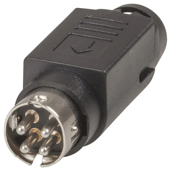 4 Pin Mini DIN Plug | Jaycar Australia
